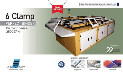 Perfect Book Binding Machine At ₹ 2500000unit Single Clamp Perfect