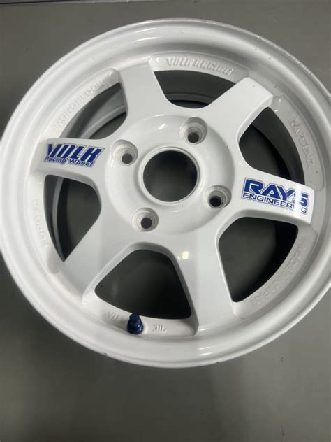 Yahooオークション Rays Vr Te37白 14×5j 45 1本 ボルク レイズ