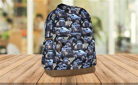 Intimo Monster Jam Backpack Allover Megalodon Shark