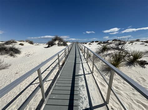 Hiking The Interdune Boardwalk Trail In White Sands National Park
