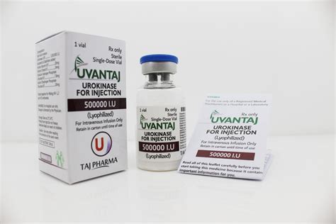 Urokinase For Injection 5 00 000iu Manufacturer And Supplier