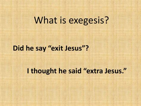 Exegesis Process Biblical Text Analysis Guide