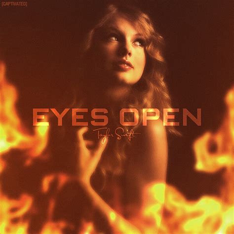 Eyes Open Taylor Swift Album Cover