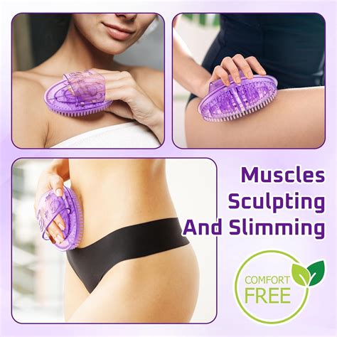 2 Pieces Magnetic Meridian Brush For Massage Best Wellness Brush For