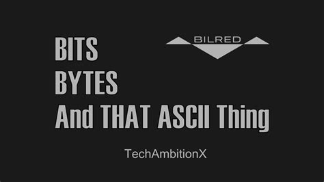 Bits Bytes Binary And Ascii The Fundamentals Of Data Representation