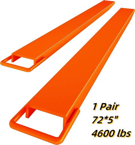 Garvee Pallet Fork Extensions 5 ×72 Forklift Extensions 4600lbs