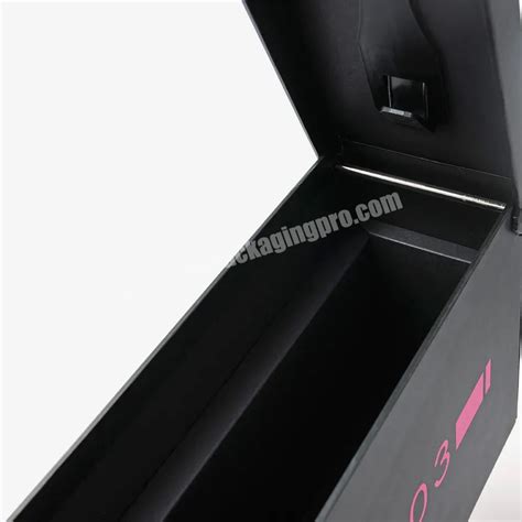 Custom Logo Black Luxury Cardboard Paper Sex Toys Magnetic Packaging