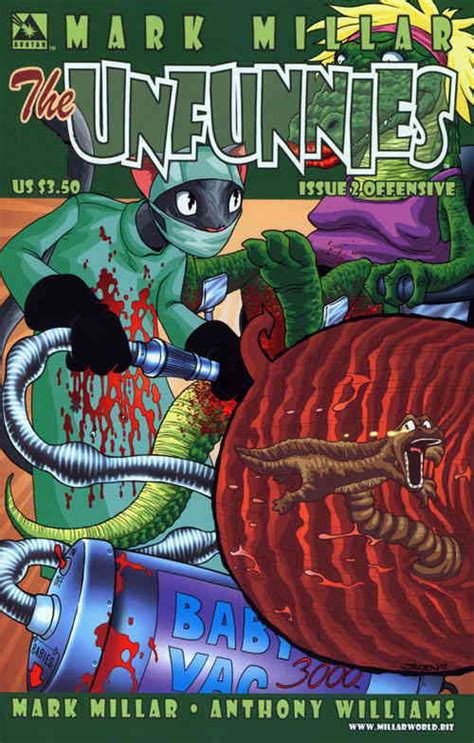Unfunnies The Mark Millars 2a Vg Avatar Low Grade Comic Mark Millar Of Comic Books