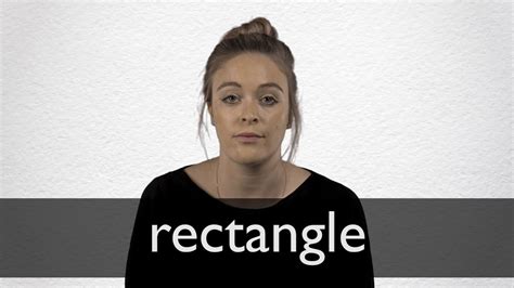 How To Pronounce Rectangle In British English Youtube