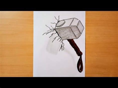 Mjölnir How To Draw Thors Hammer