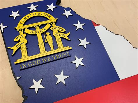 Georgia Flag Logo