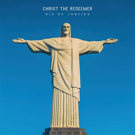 Christ The Redeemer Iphone Wallpaper Christ The Redeemer Statue On The