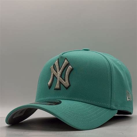 New Era 9forty A Frame Mlb New York Yankees Mint Cap Z Australia