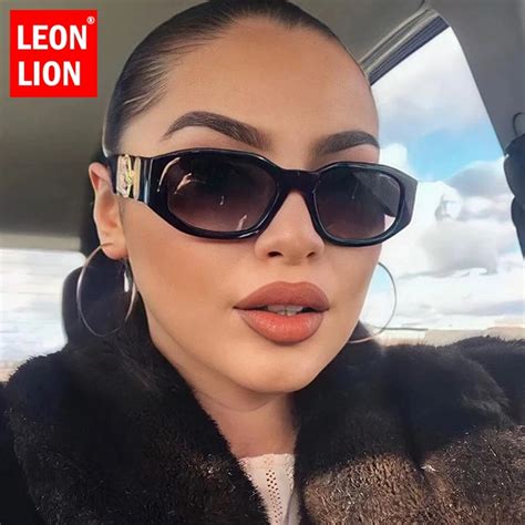 Leonlion Luxury Brand Designer Sunglasses Womenmen Vintage Small