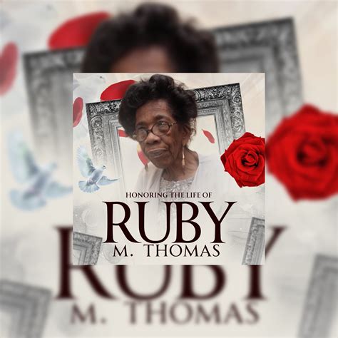 Remembering Ruby M Thomas Obituaries