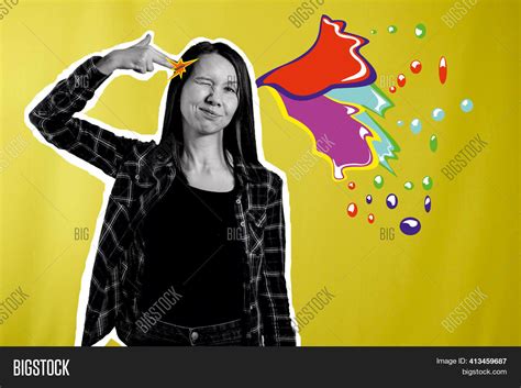 Girl With Head Exploding