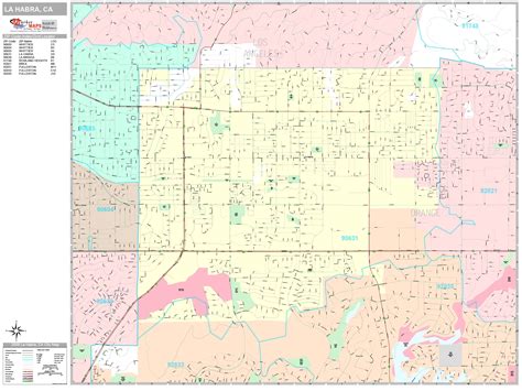 Map Of La Habra California