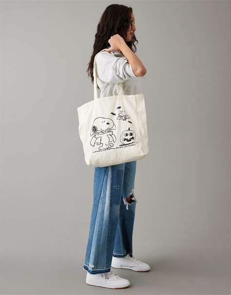 Ae Spooky Snoopy Tote Bag Curated On Ltk