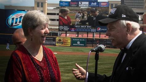 Roger Mcclain At Akron Aeros Stadium15 Label And Promotions