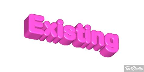Existing Word Animated  Logo Designs