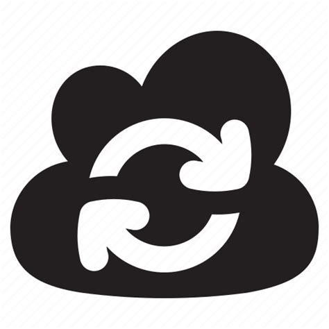 Cloud Sync Icon Download On Iconfinder On Iconfinder