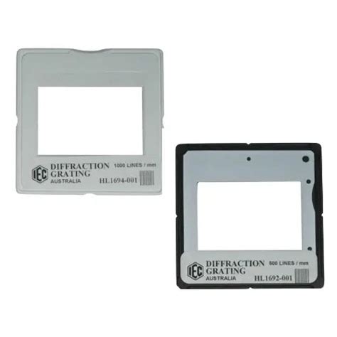 Diffraction Grating Plastic Mount Lab Equipment Science Equip Science Equip