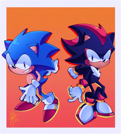 Sonic Vs Shadow Sonic X