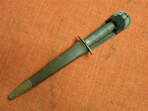 Named Ww2 Fairbairn Sykes Commando Knife Spandau Militaria Shop