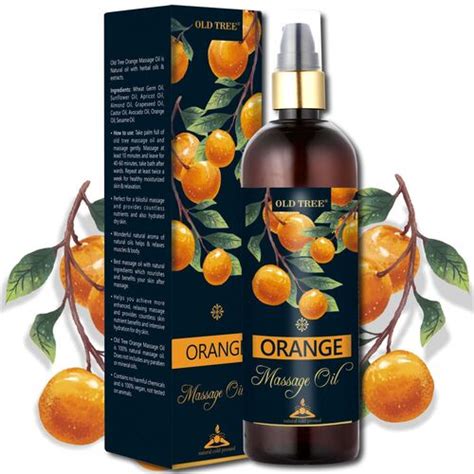 Orange Massage Oil 250ml Old Tree Age Group Adults At Best Price