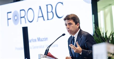 Mazón Pp Augura Que El Psoe Tiene Cerrada Una Amnistía Y Que Solo