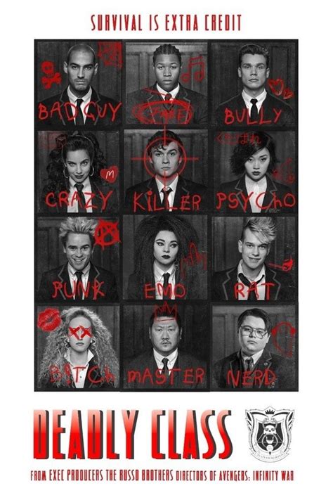 Deadly Class Tv Series 2019 2019 Posters — The Movie Database Tmdb
