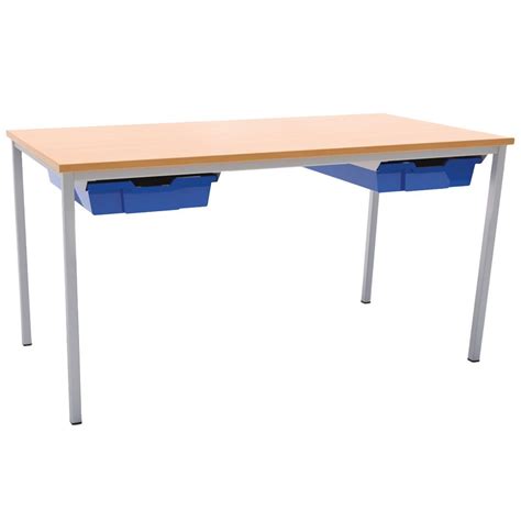 Campus Fully Welded Rectangular School Tables With Trays From Our