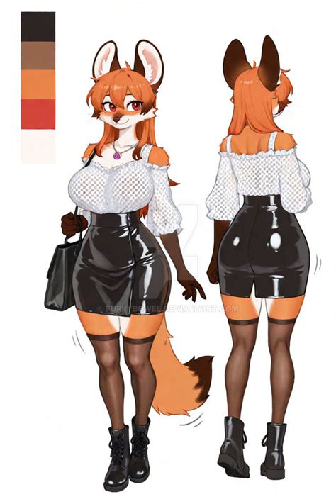 Open 14906 Fox In A Dress Now With Boots By Furrybowel On Deviantart