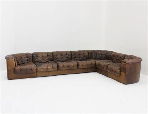 Vintage Modular Patchwork Leather Sofa Ds11 By Desede 1960s 342965
