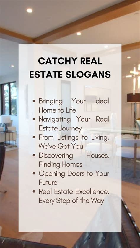 160 Catchy Real Estate Slogans Infographic