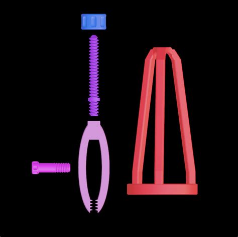 Stl File Bdsm Small Nipple Stretcher Clamp 🤏・3d Printing Template To