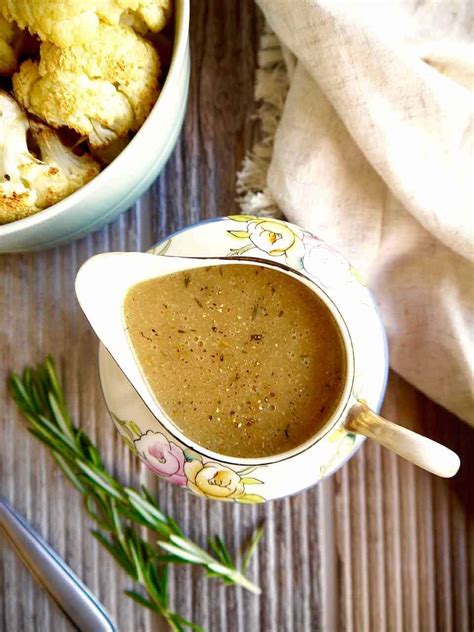 Bone Broth Gravy Paleo Gluten Free