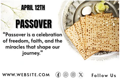 Joyful Passover Poster Template Postermywall