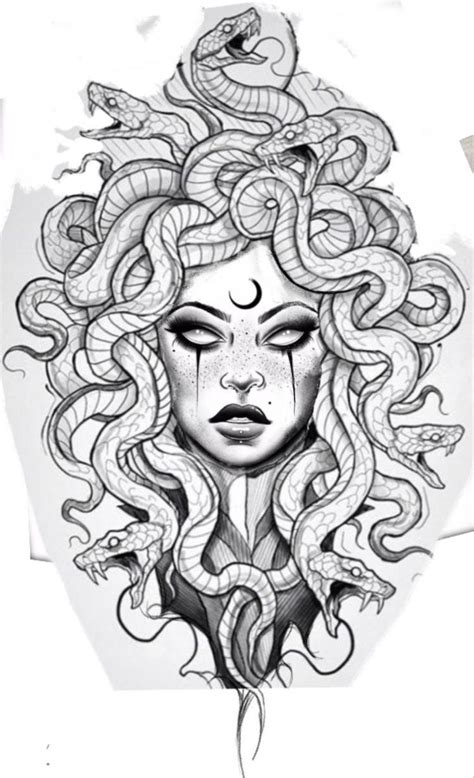 Medusa 🐍 Tattoos Medusa Tattoo Design Tattoo Art Drawings