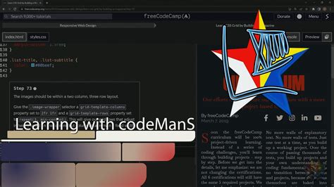 Learn Css Grid By Building A Magazine Step 73 Freecodecamp Html Youtube