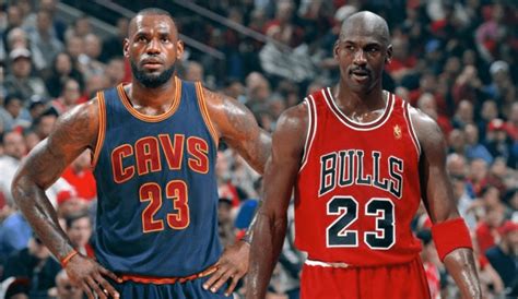 Comparaison Michael Jordan Vs Lebron James Au Même âge