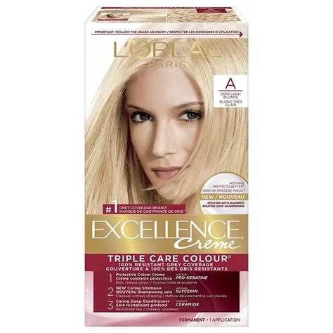 Loreal Paris Excellence Crème Permanent Hair Color Collection 1