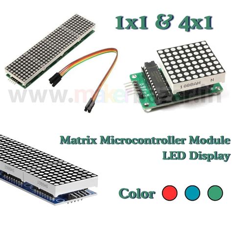 Max7219 8x32 Led Dot Matrix Display Module
