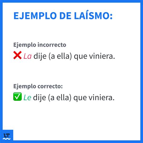 ¿qué Es El Laísmo Y Cómo Evitarlo
