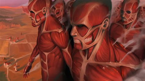 Colossal Titan Wallpaper 4k