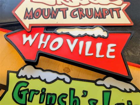 Mount Crumpit Arrow Sign Grinch Xmas Ams Print Free 3d Print Model