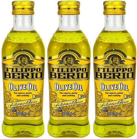 Оливковое масло Filippo Berio, комплект: 3 упаковки по 500 мл - купить ...