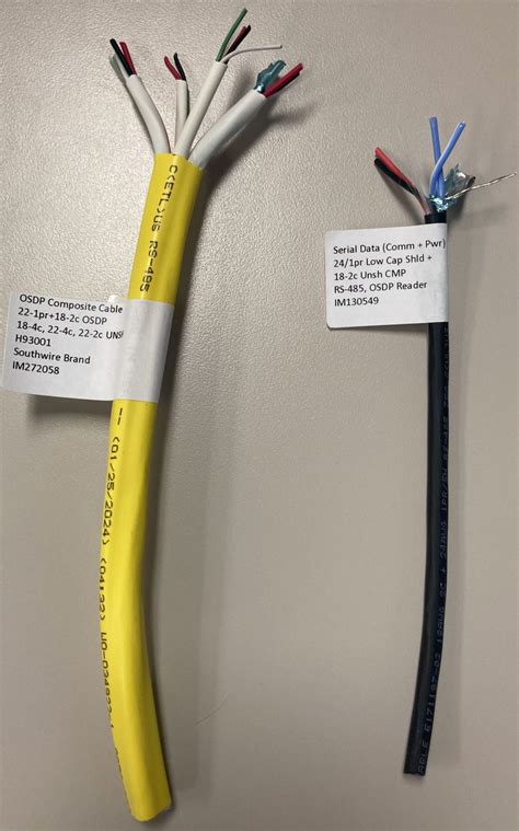 Osdp Cable Considerations Osdp Open Supervised Device Protocol Cables Are Used To Connect