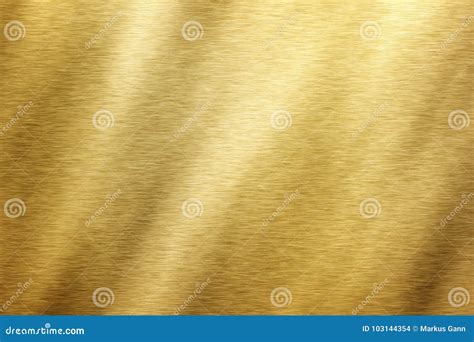 Brushed Brass Texture Royalty Free Stock Image