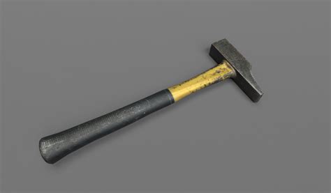 Hammer Free 3d Model 3ds Obj Blend Free3d